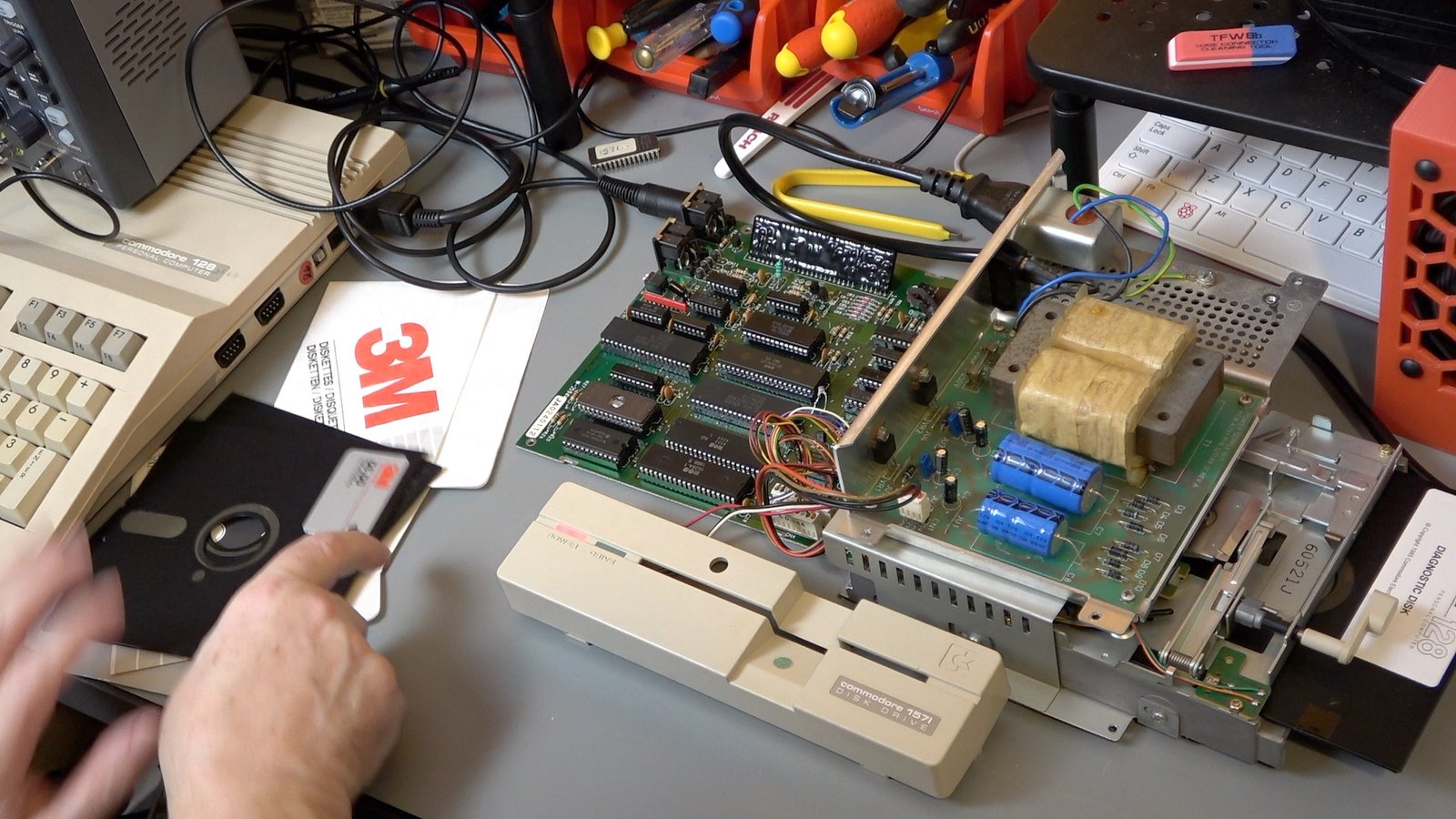 1571 Disk Drive Repair - Tim's Retro Corner